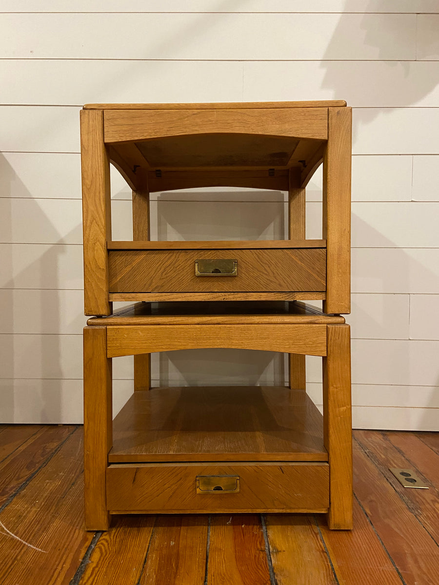 Campaign style end tables – adourn